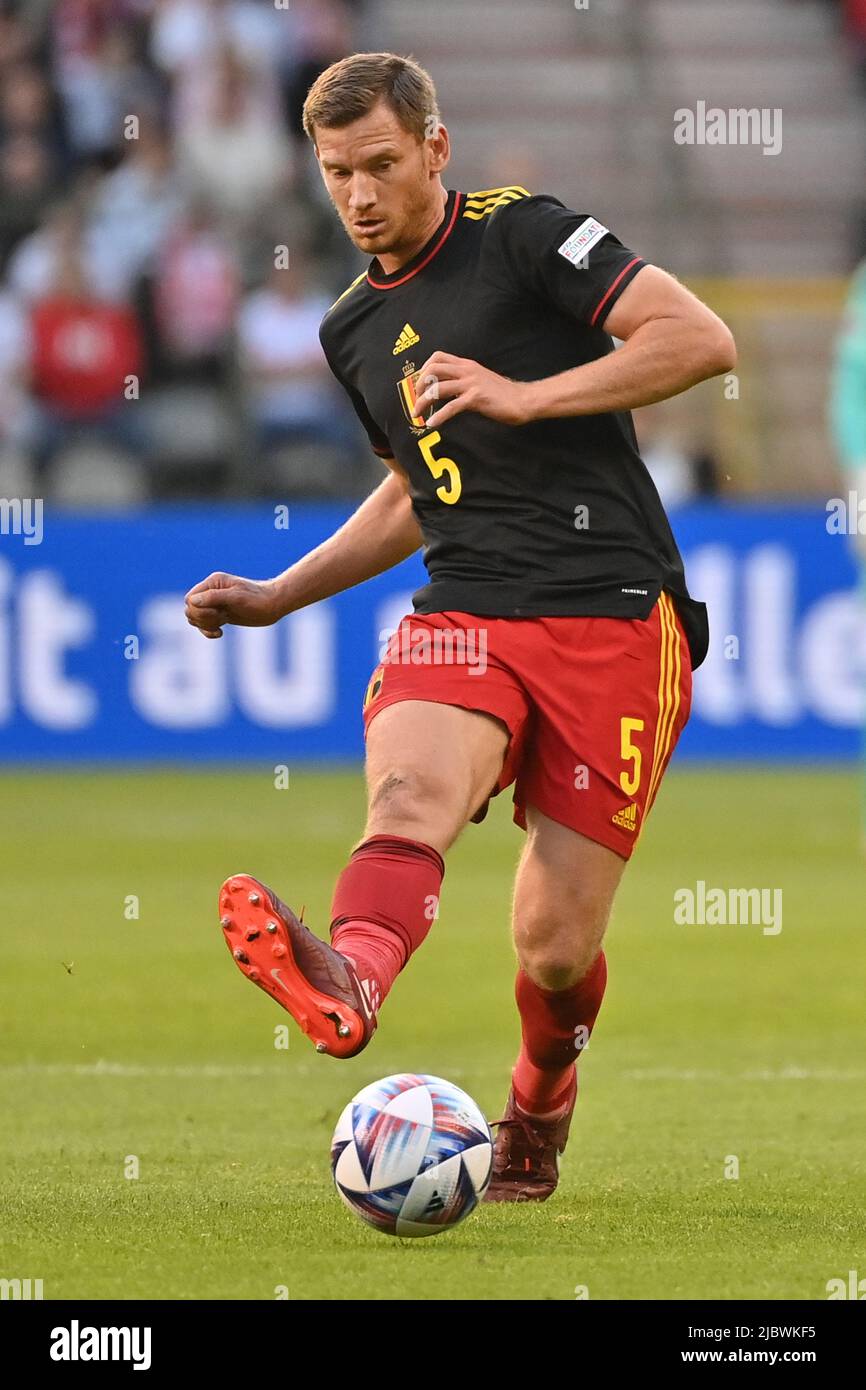 Belgium's Jan Vertonghen pictured in action during a soccer game ...