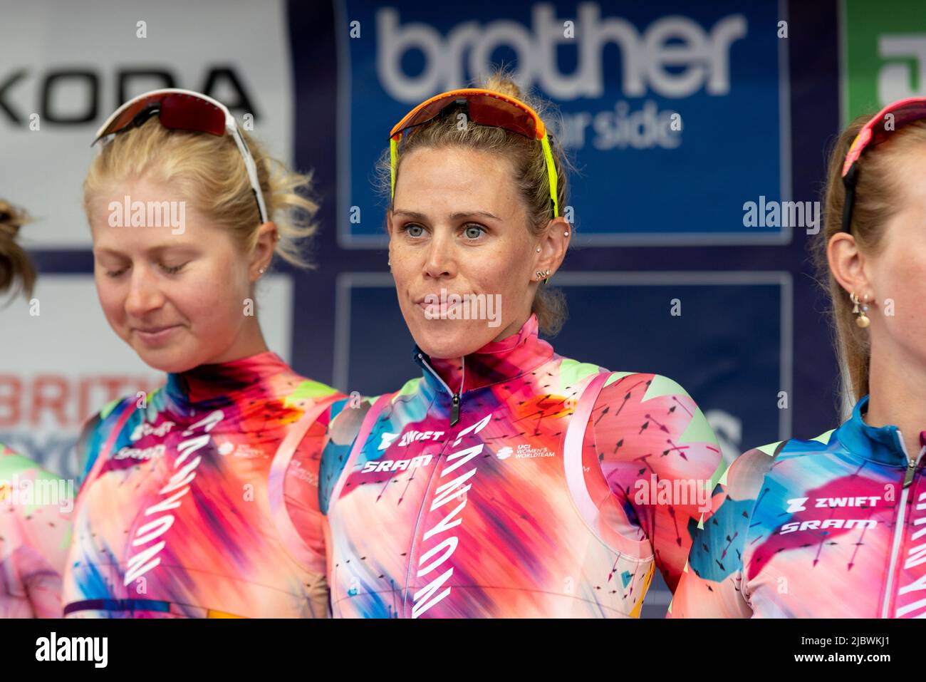 Tiffany Cromwell of Canyon/SRAM Racing at Colchester Sports Park for ...