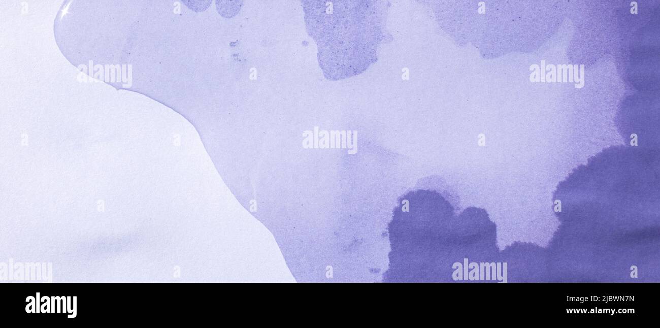 Pattern. Wet stained paper background. Purple paper texture with water ...