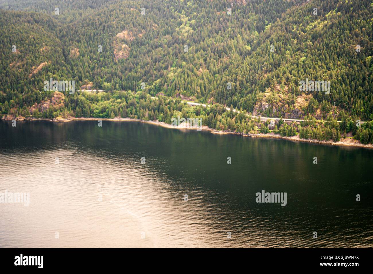 Views from a Vancouver harbour from a DHC-3 de Havilland Turbine Single ...
