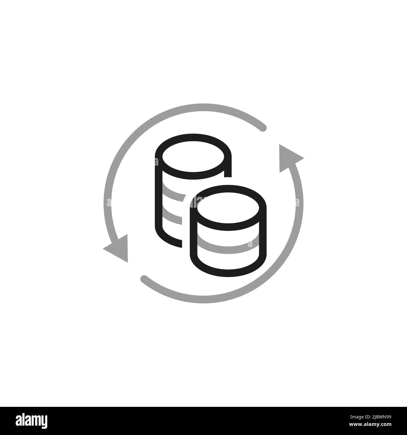 Money movement Stock Vector Images - Alamy