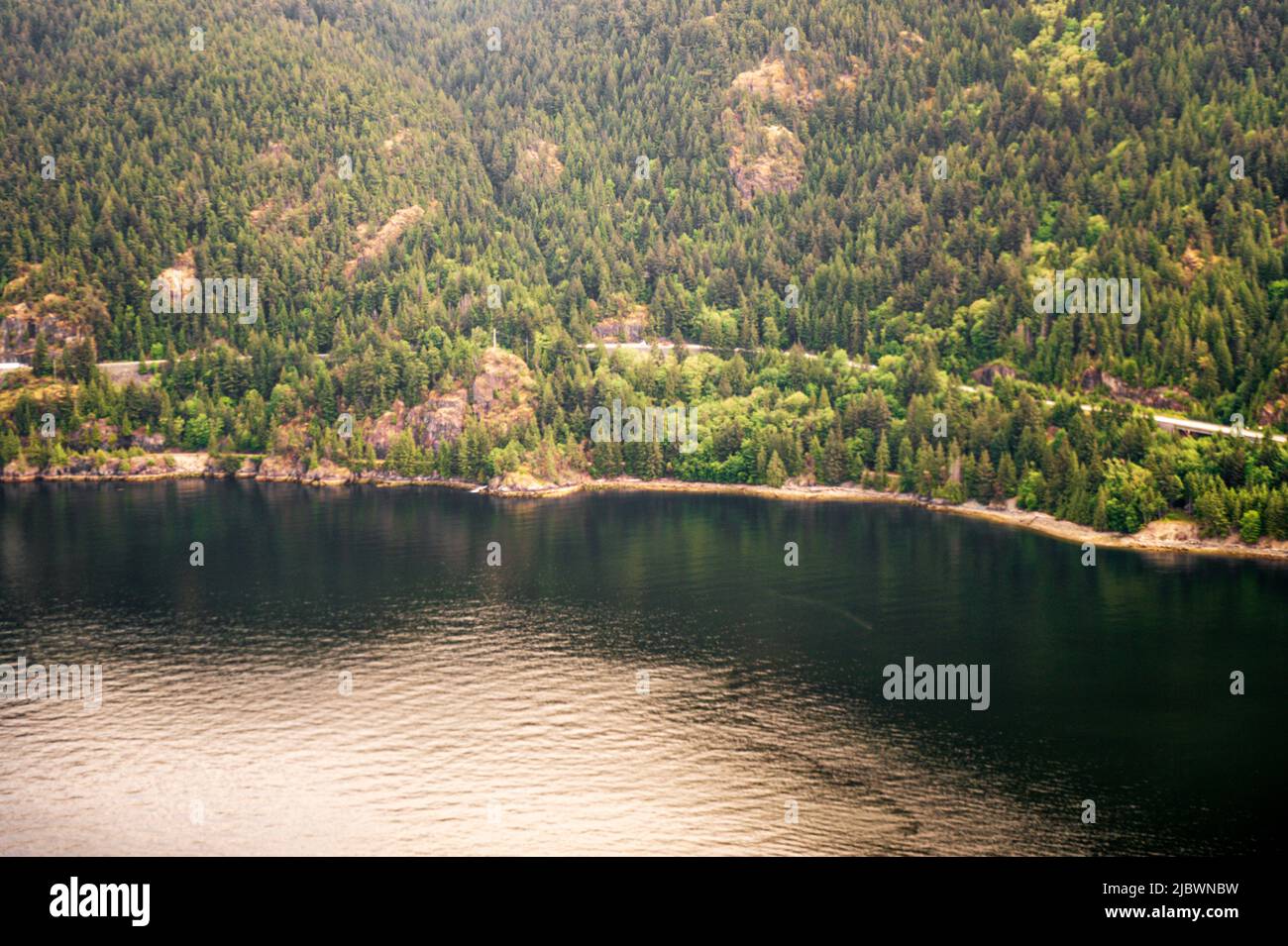 Views from a Vancouver harbour from a DHC-3 de Havilland Turbine Single ...