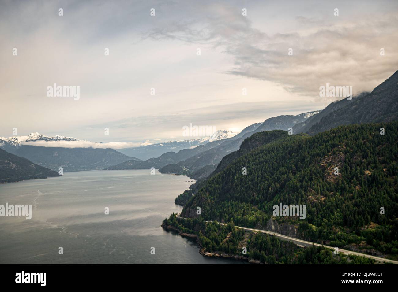 Views from a Vancouver harbour from a DHC-3 de Havilland Turbine Single ...