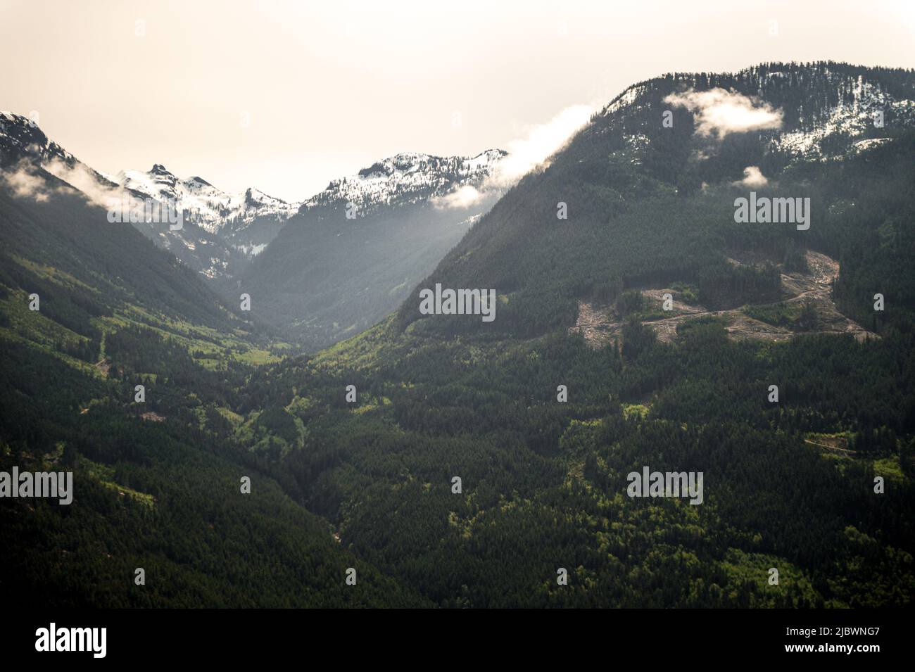 Views from a Vancouver harbour from a DHC-3 de Havilland Turbine Single ...