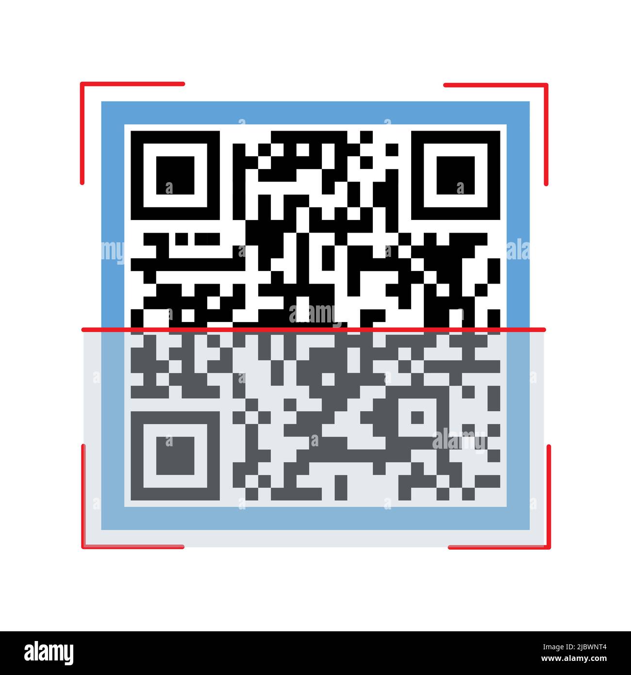 Qrcode how digital square for phone scan. Mobile QR code the link ...