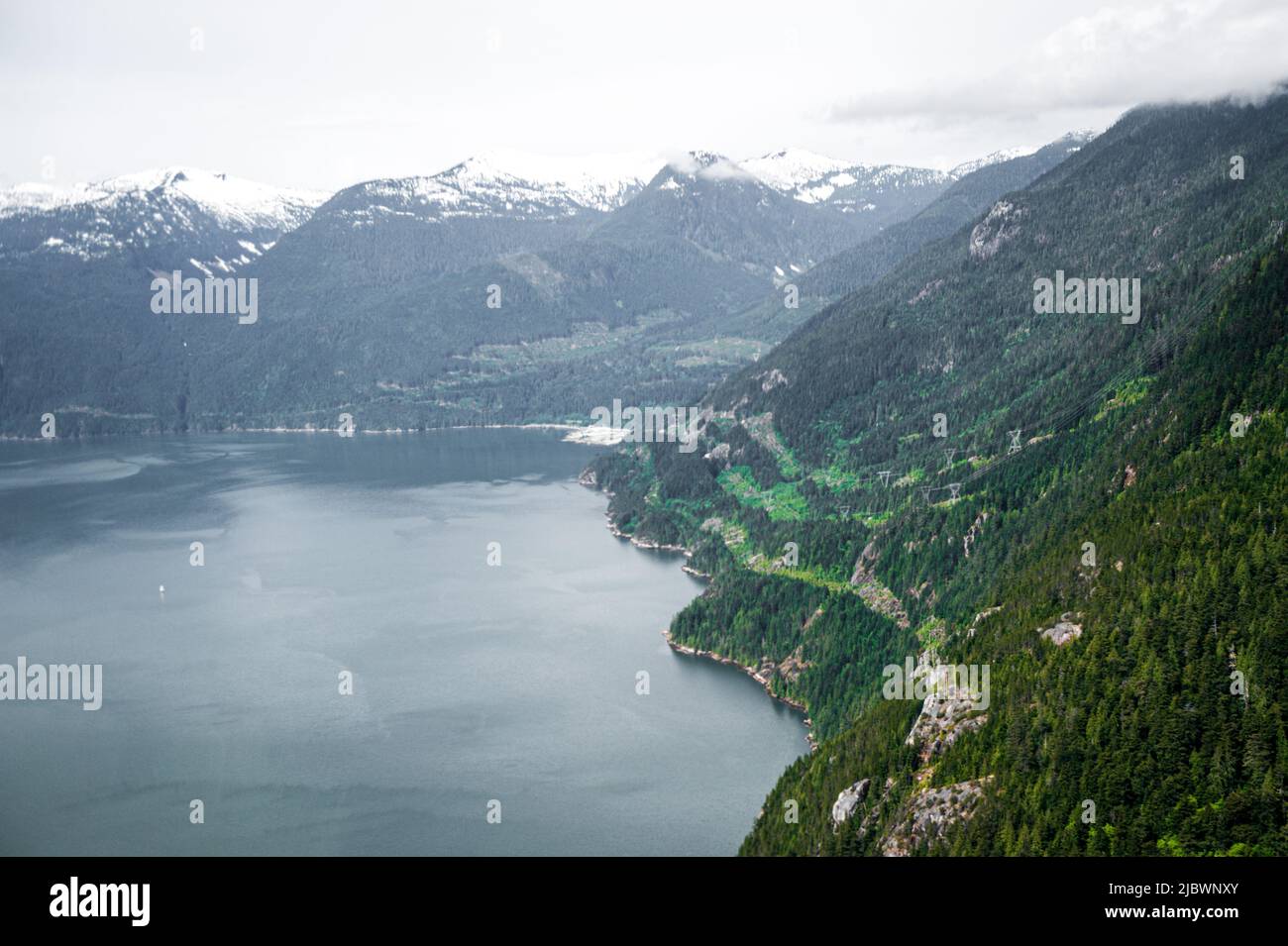 Views from a Vancouver harbour from a DHC-3 de Havilland Turbine Single ...