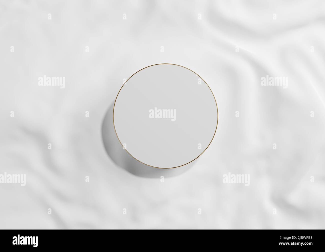 White, light gray, black and white 3D rendering minimal product display ...