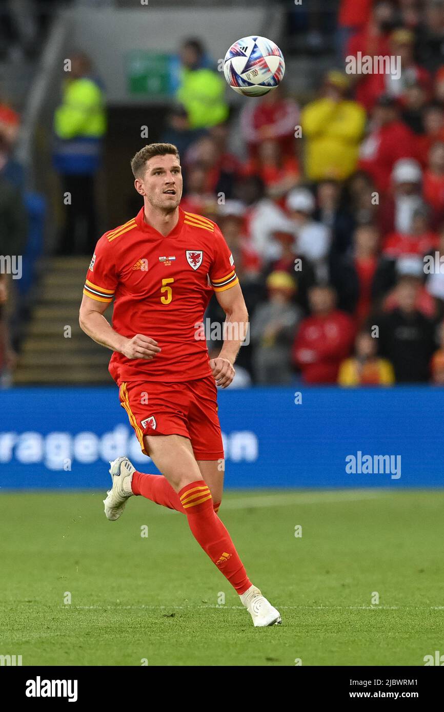 Chris Mepham of Wales in action during the game Stock Photo - Alamy