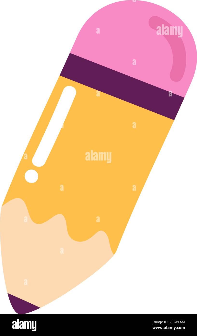 cartoon pencil supply Stock Vector Image & Art - Alamy