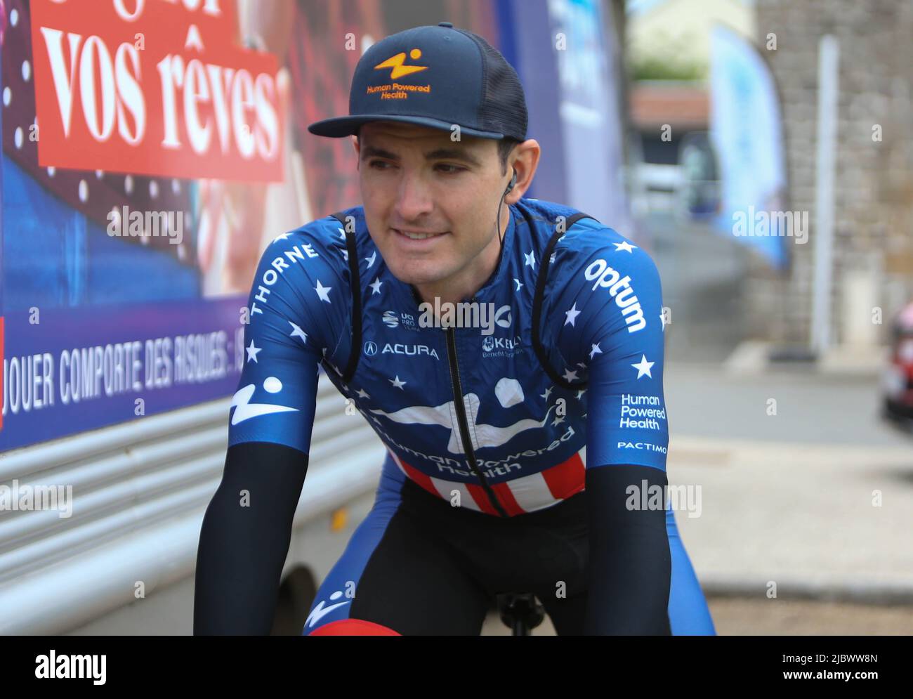 ROSSKOPF Joey of Human Powered Health during the Boucles de la Mayenne ...