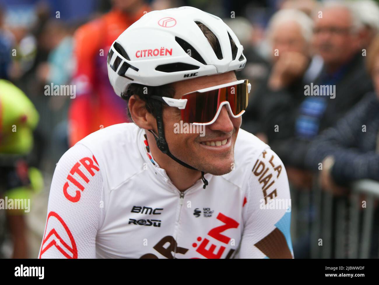 VAN AVERMAET Greg of AG2R Citroën Team during the Boucles de la Mayenne ...