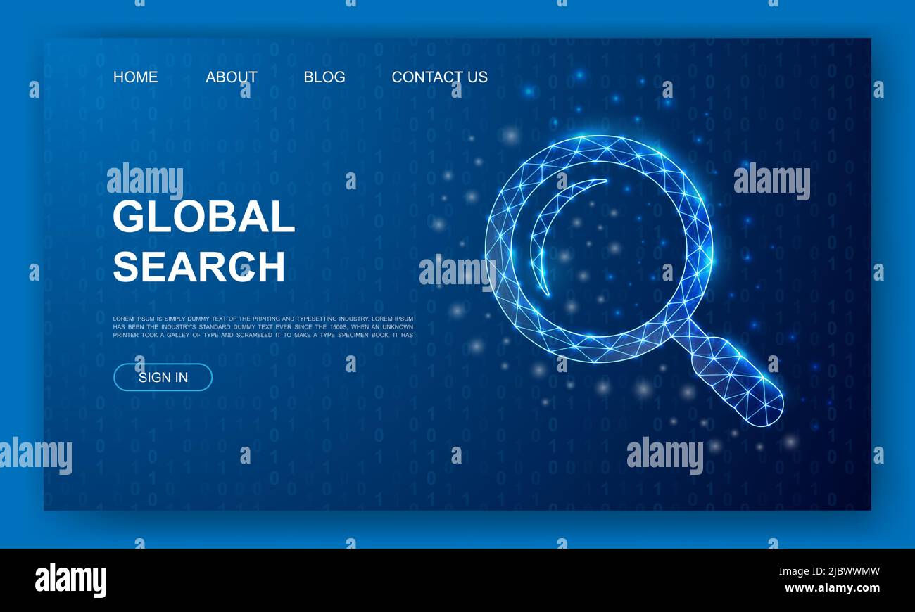 Www illustration magnifying glass analysis hi-res stock photography and ...