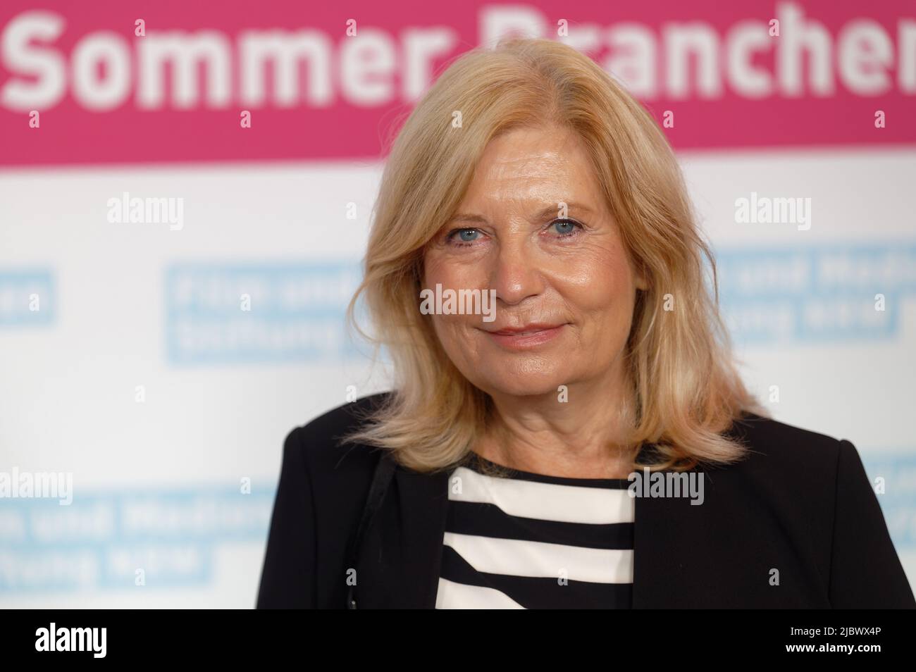Cologne, Germany. 08th June, 2022. Actress Sabine Postel comes to the ...