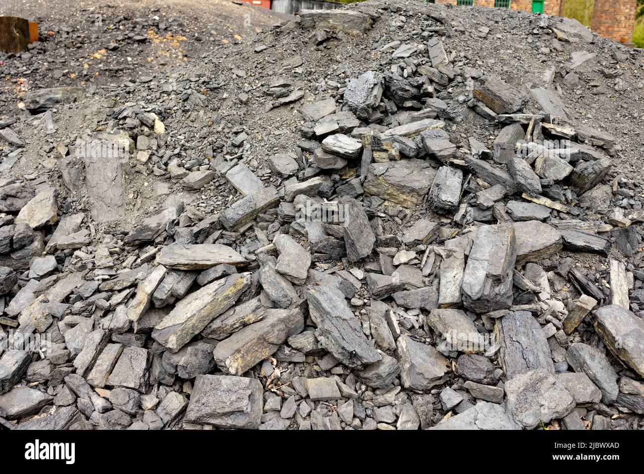 large pile of black industrial coal Stock Photo - Alamy