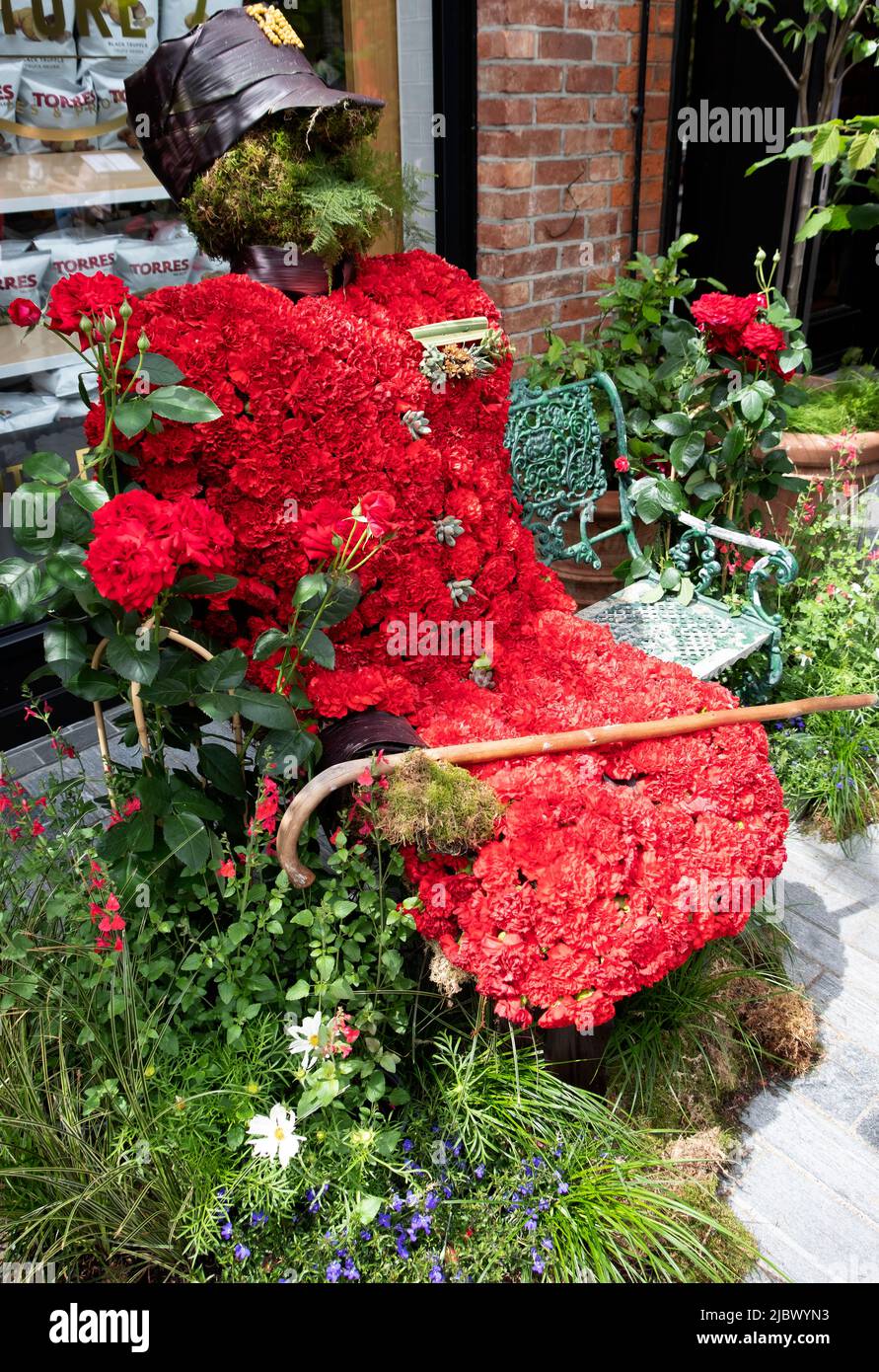 Floral paradise in West London during Chelsea flower show 2022,British ...