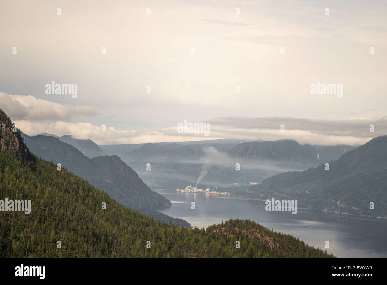 Views from a Vancouver harbour from a DHC-3 de Havilland Turbine Single ...