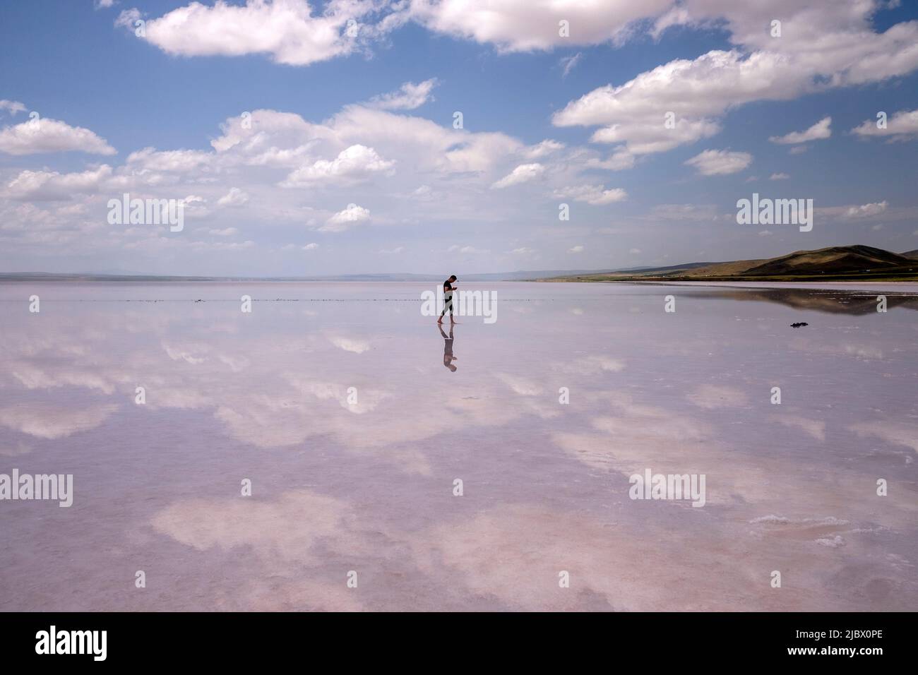 Ankara, Istanbul, Turkey. 7th June, 2022. Lake Tuz is the second ...