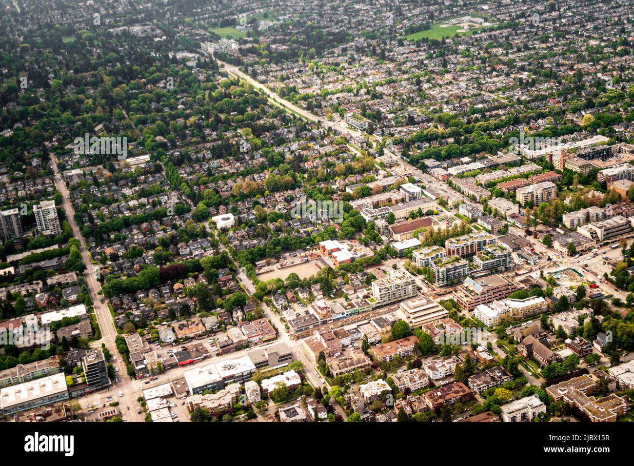 Views from a Vancouver harbour from a DHC-3 de Havilland Turbine Single ...