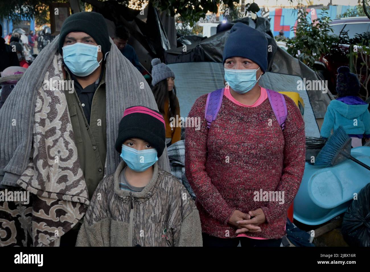 Tijuana, Baja California, Mexico. 6th Feb, 2022. The Chaparral border ...