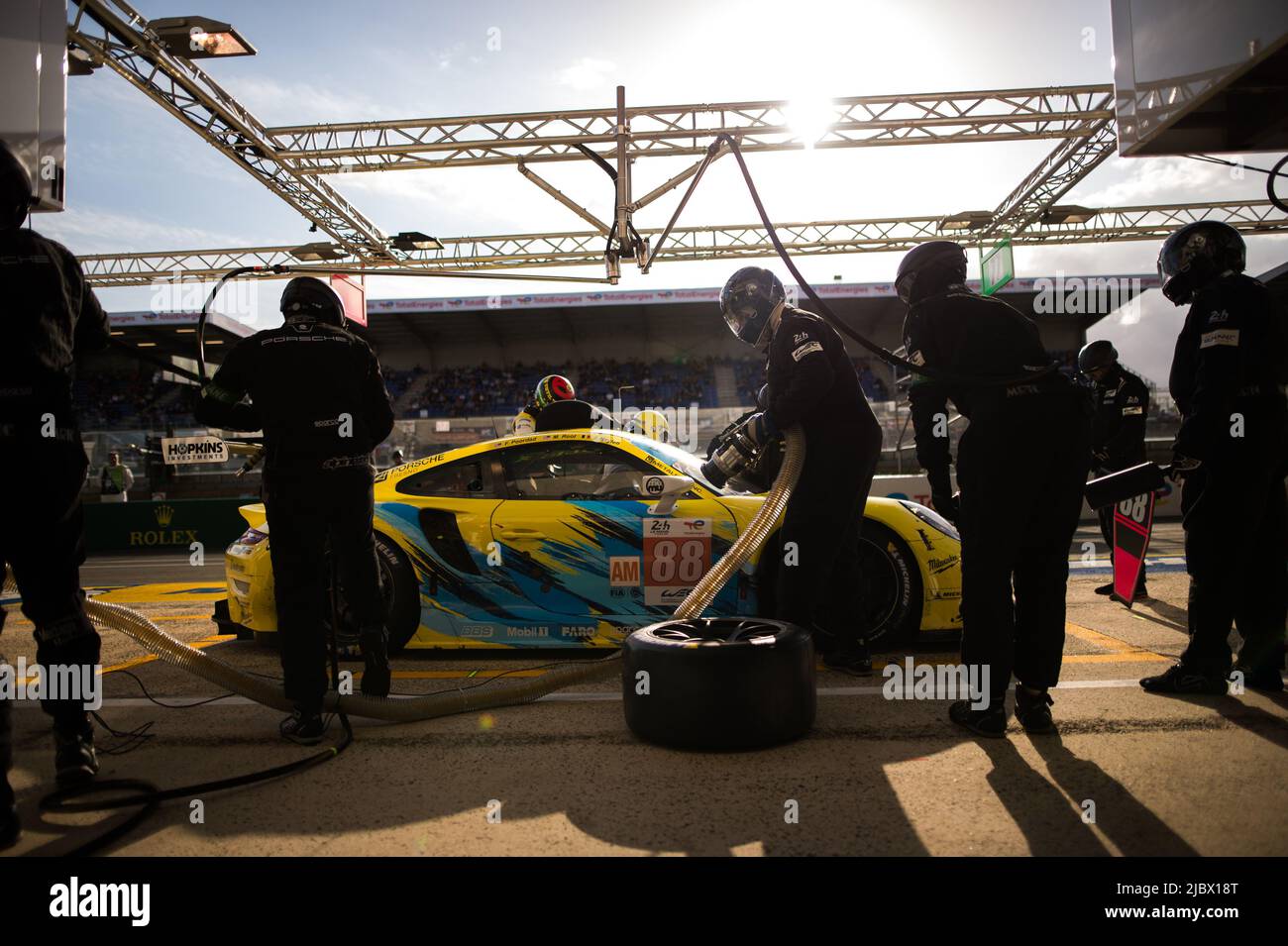 Le Mans, France, 08/06/2022, 88 POORDAD Fred (usa), LINDSEY Patrick ...