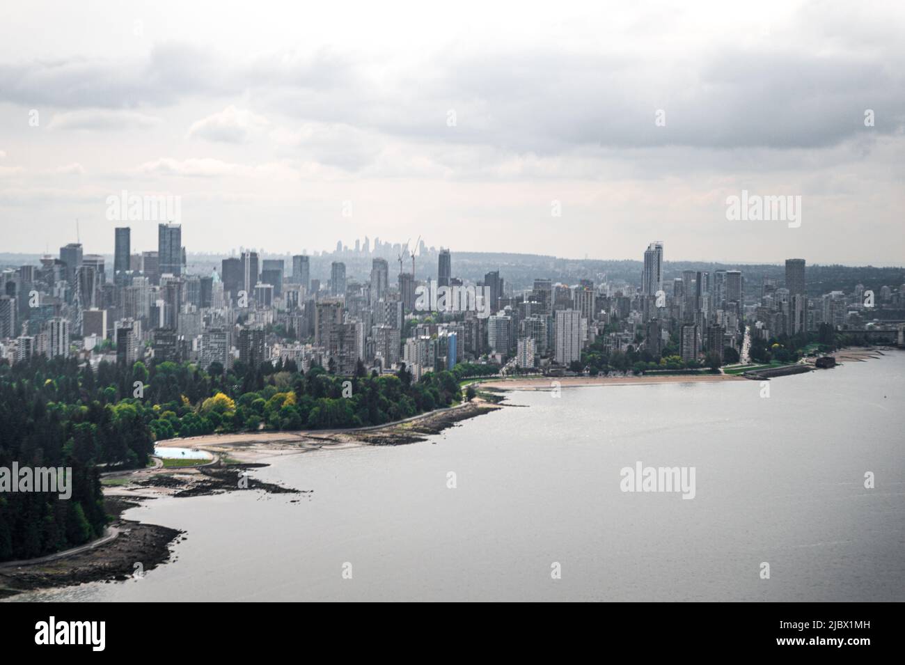 Views from a Vancouver harbour from a DHC-3 de Havilland Turbine Single ...