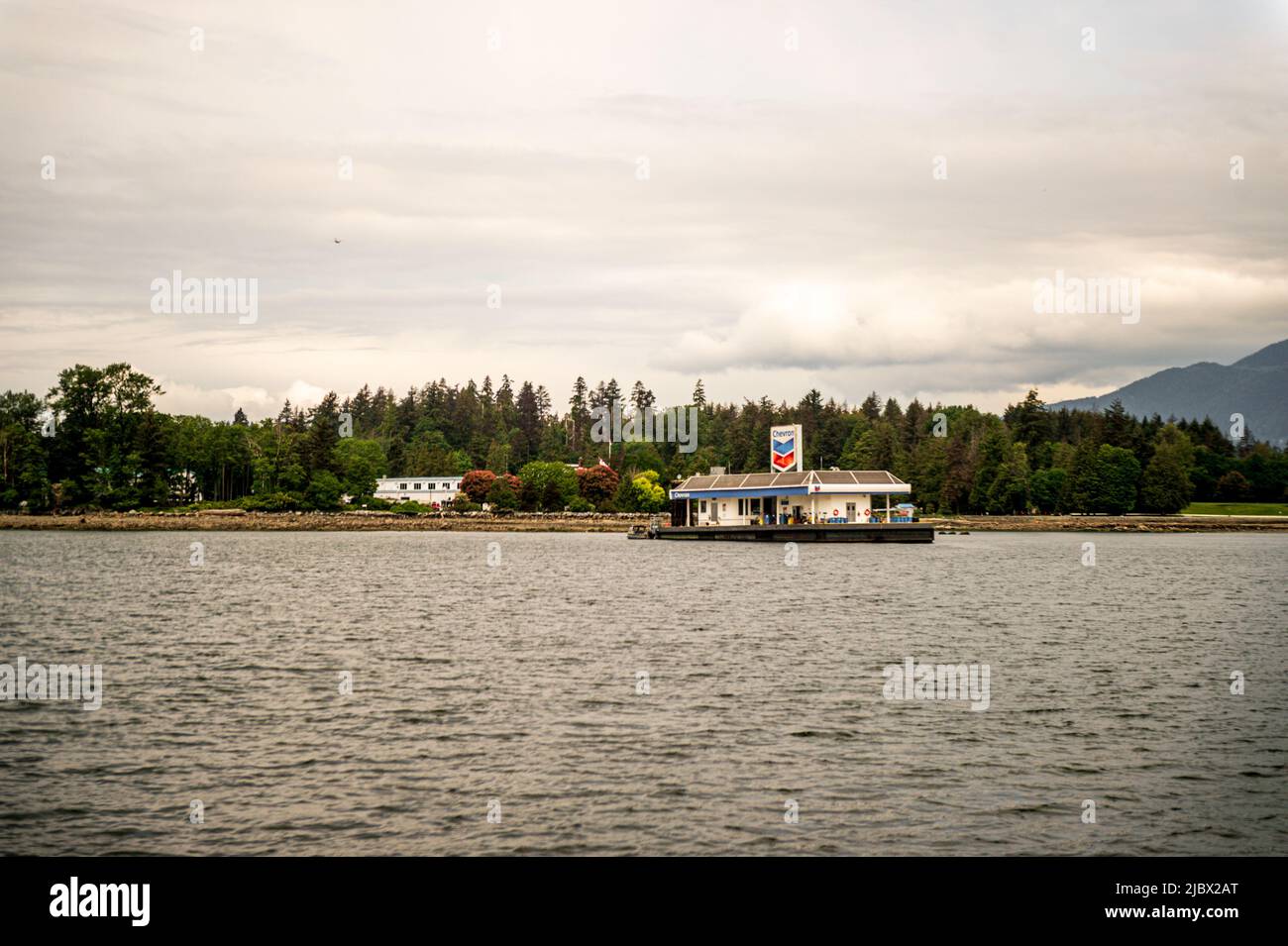 Views from a Vancouver harbour from a DHC-3 de Havilland Turbine Single ...