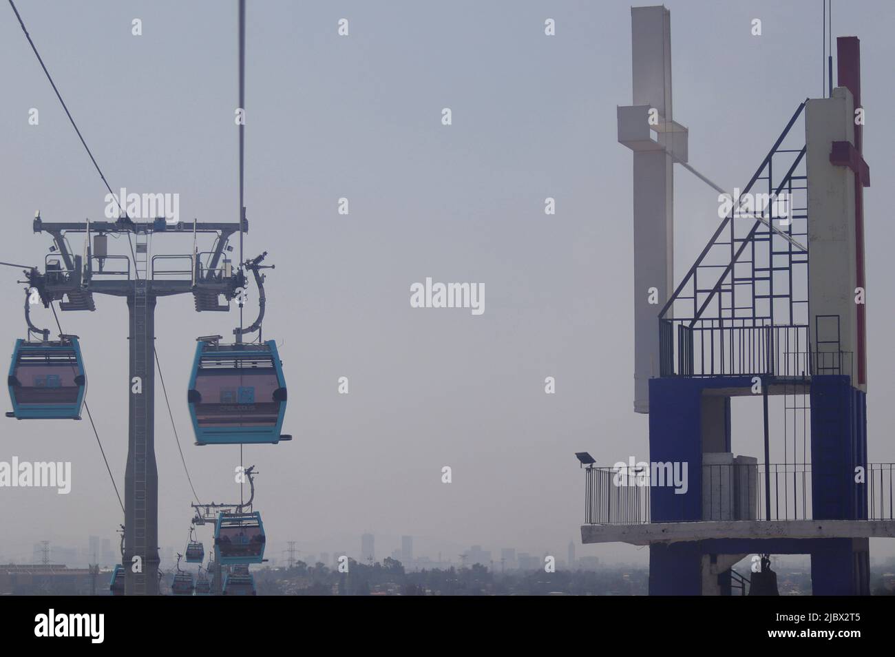 Non Exclusive: Jun 7, 2022, Mexico City, Mexico: Passengers using Line ...