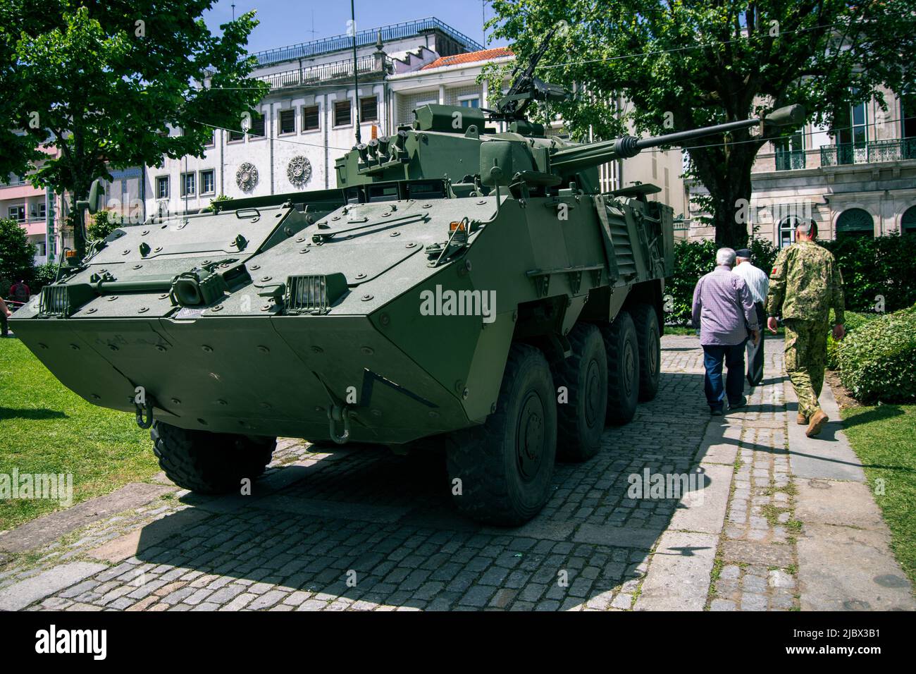 The PANDUR 8x8 serves as a common platform for various armament and ...