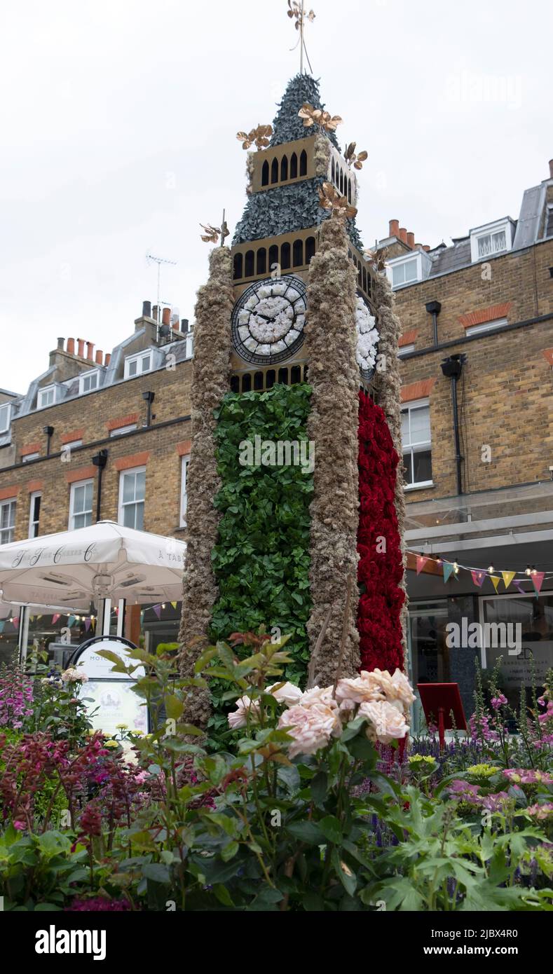 Floral paradise in West London during Chelsea flower show 2022,British ...