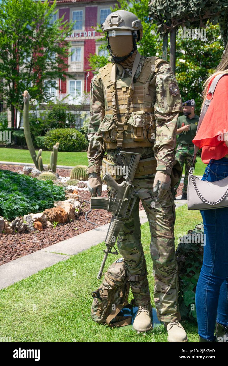 Special operations gear and weapons, military gear and camouflage. Nato ...