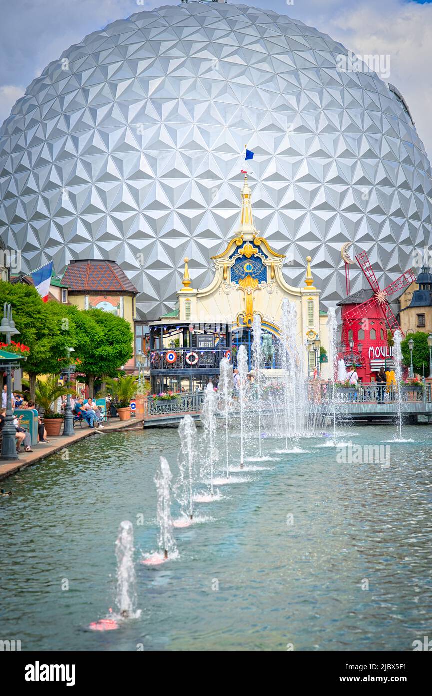 Europa-Park Rust Baden-Württemberg Stock Photo - Alamy