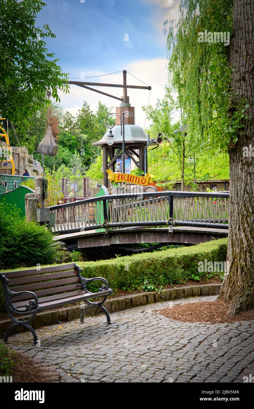Europa-Park Rust Baden-Württemberg Stock Photo - Alamy