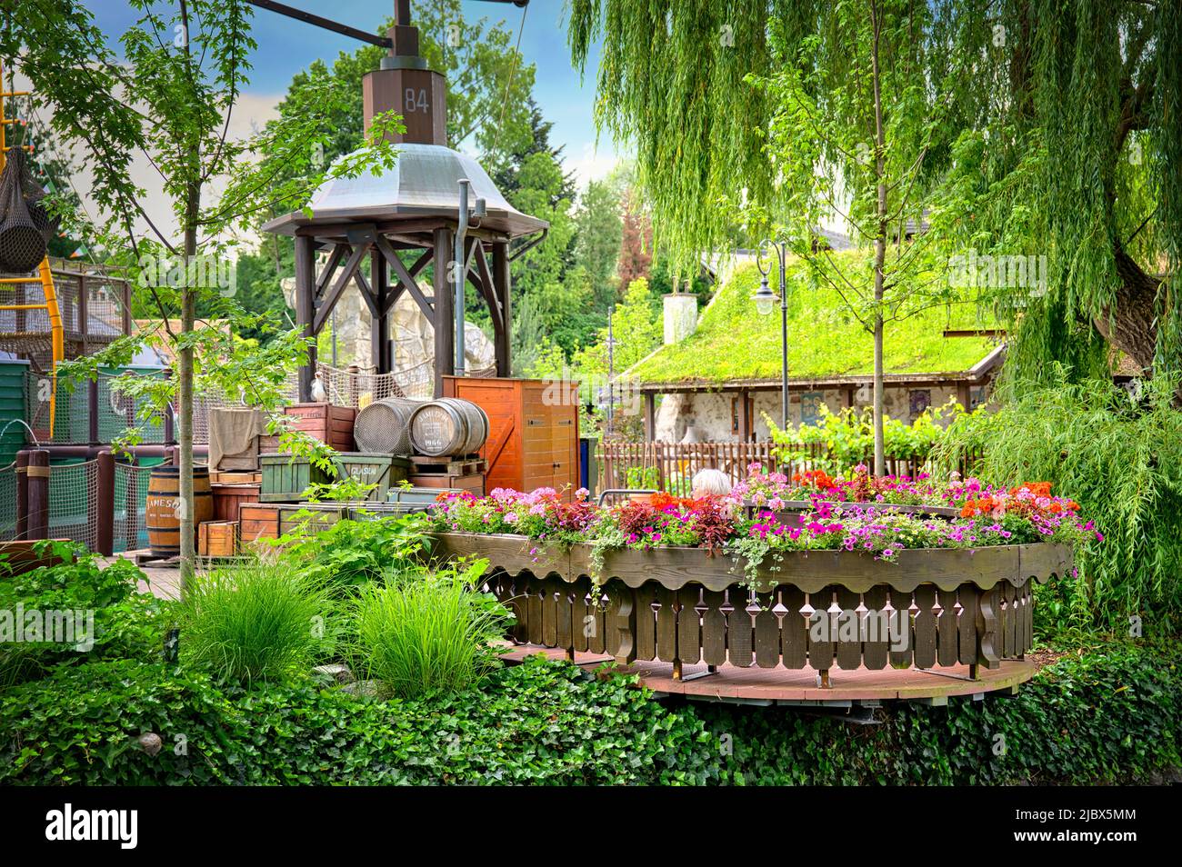 Europa-Park Rust Baden-Württemberg Stock Photo - Alamy