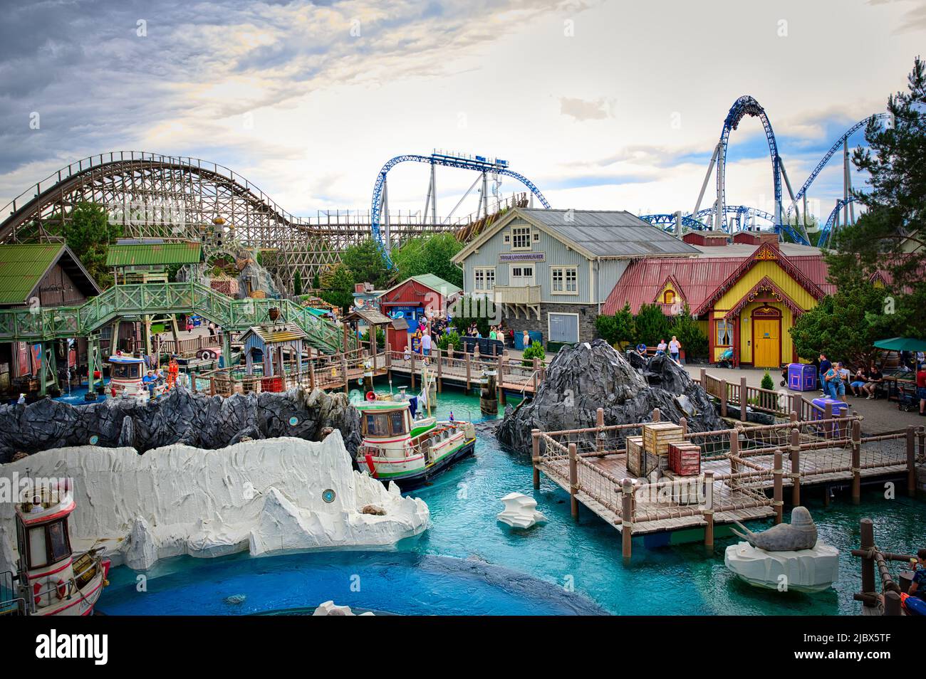 Europa-Park Rust Baden-Württemberg Stock Photo - Alamy