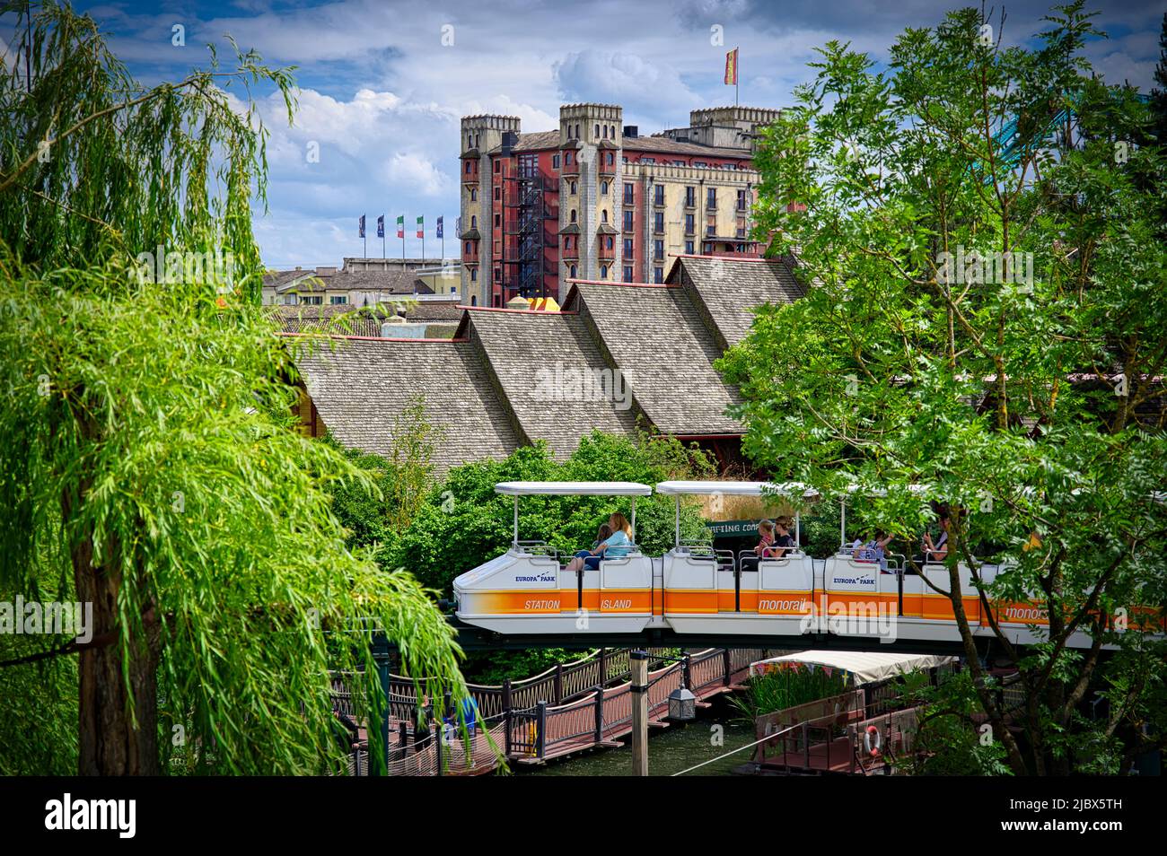 Europa-Park Rust Baden-Württemberg Stock Photo - Alamy