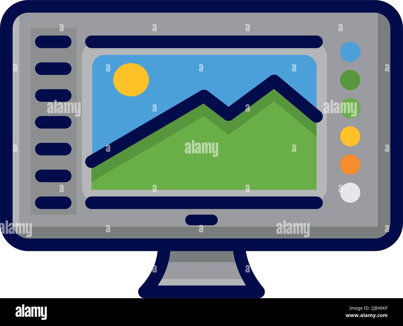 graphic design software Stock Vector Image & Art - Alamy