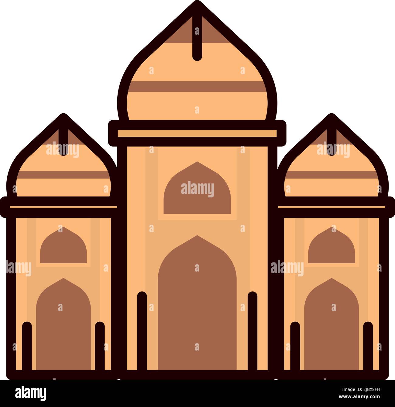indian temple icon Stock Vector Image & Art - Alamy