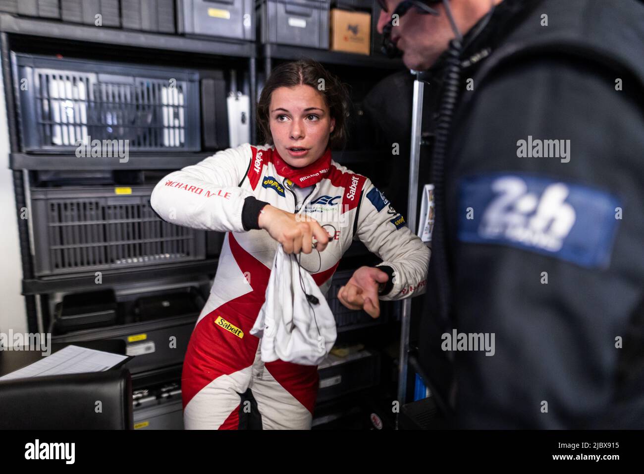 WADOUX Lilou (fra), Richard Mille Racing Team, Oreca 07 - Gibson ...