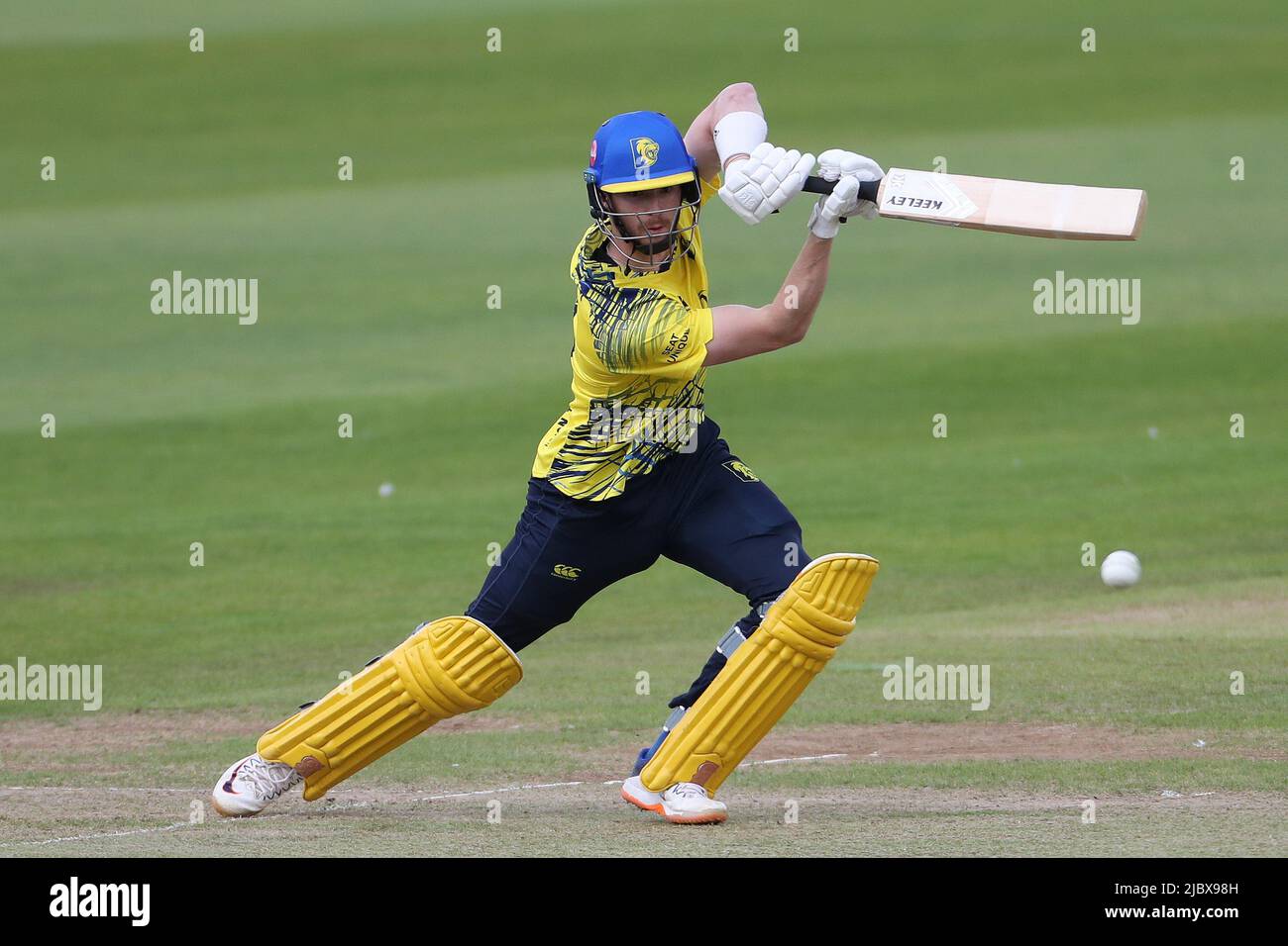 CHESTER LE STREET, UK. JUN 8TH Durham's Michael Jones during the ...