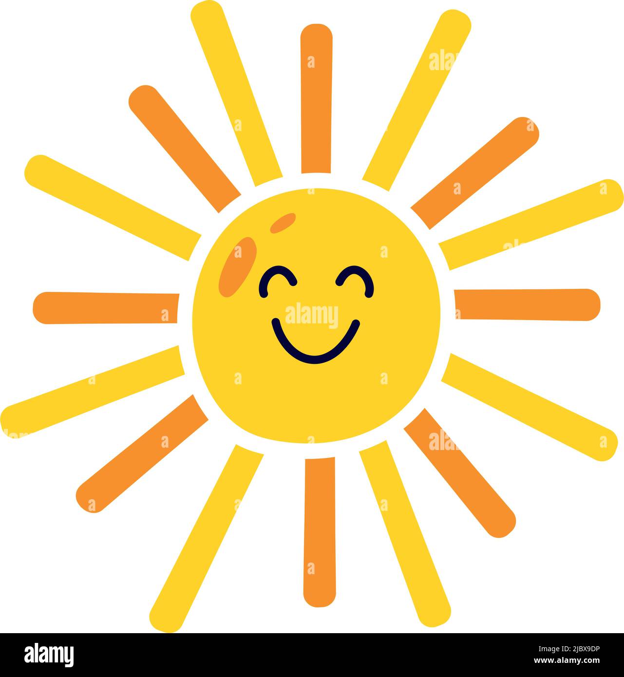 sun cartoon icon Stock Vector Image & Art - Alamy