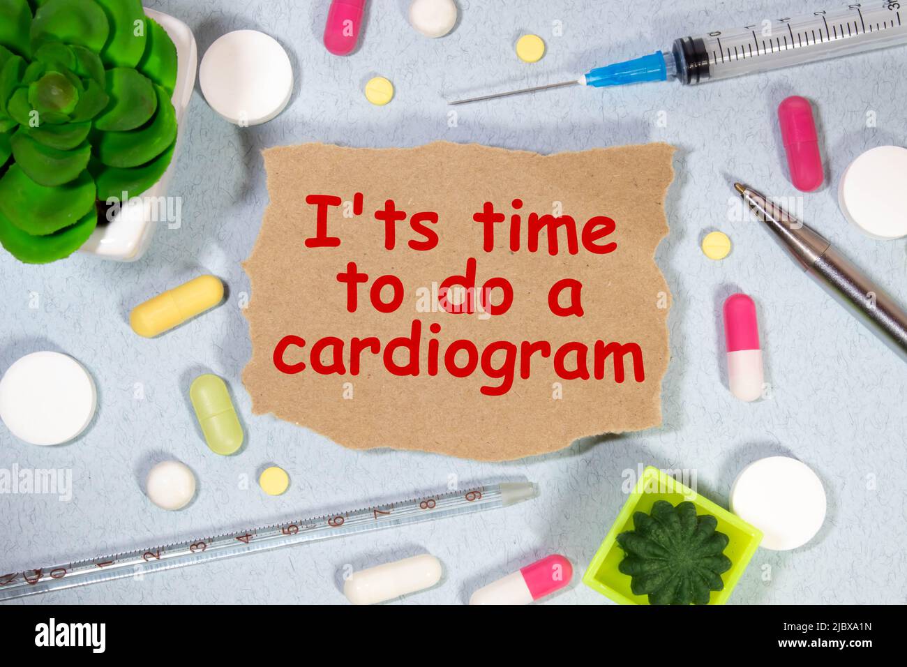 Its time to do a cardiogram hi-res stock photography and images - Alamy