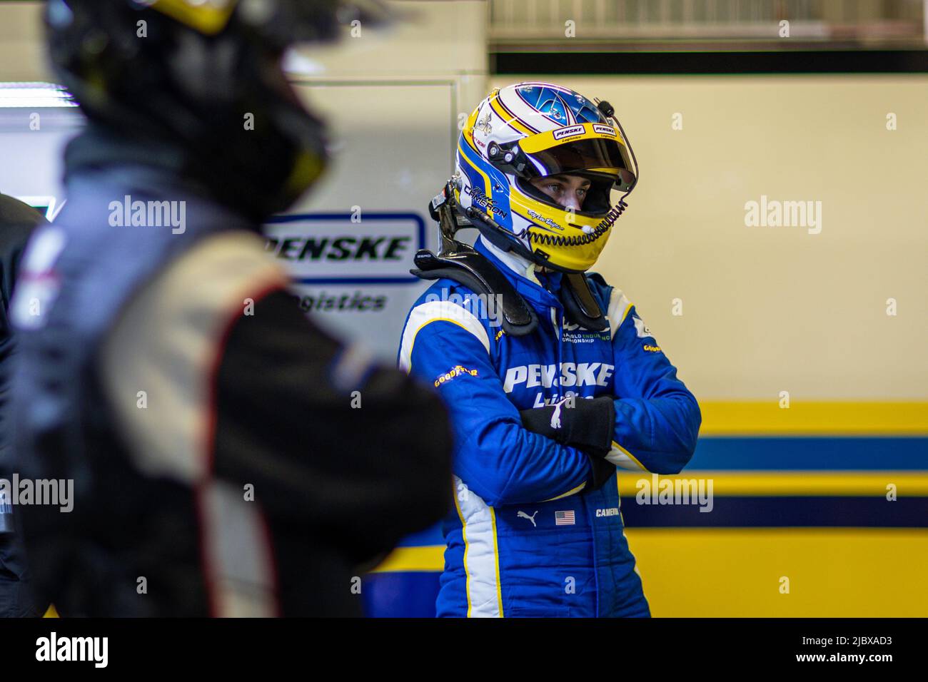 Le Mans, France, 08/06/2022, CAMERON Dane (usa), Team Penske, Oreca 07 ...