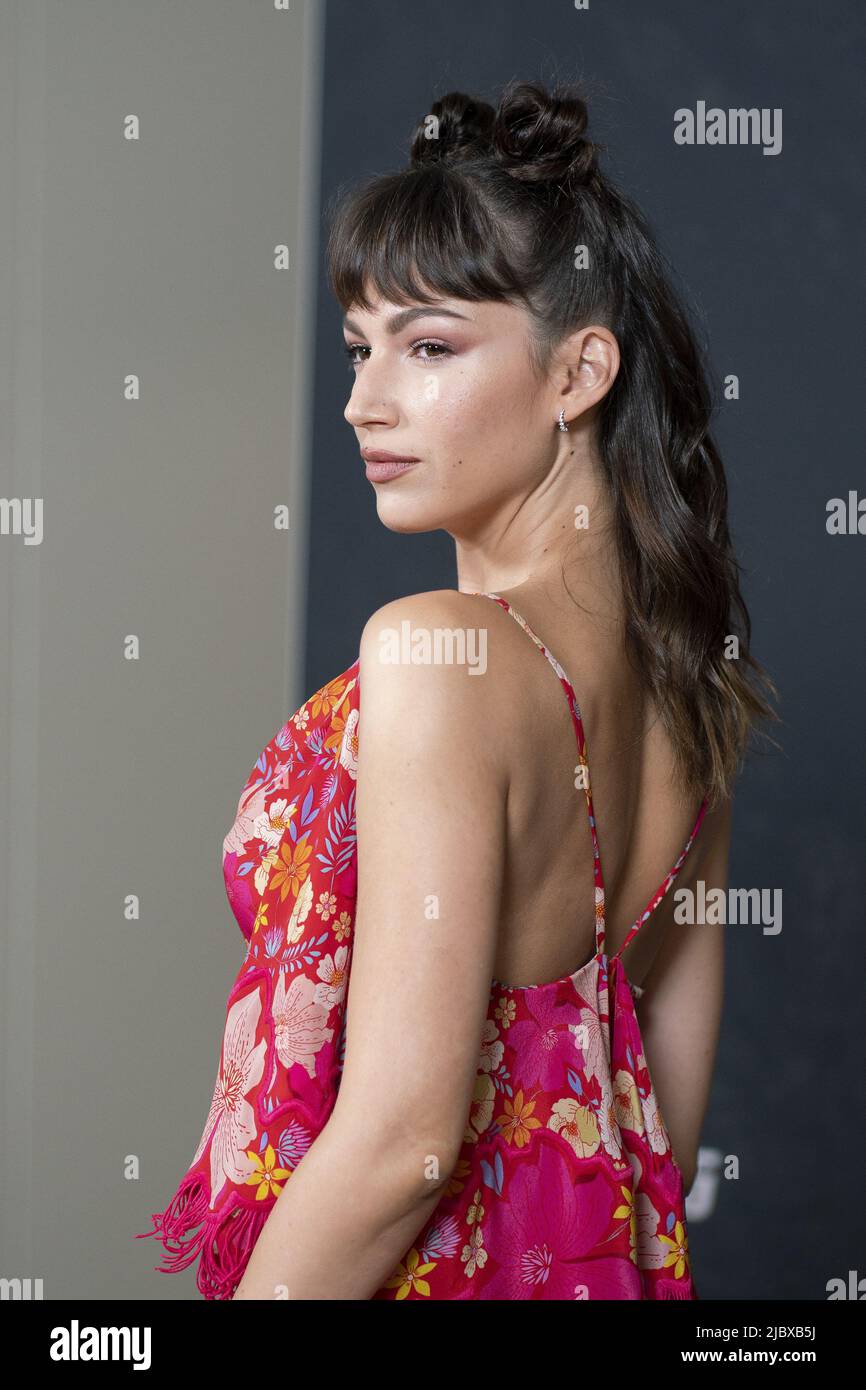 Spanish actress Ursula Corbero attends Snake Eyes: El Origen photocall ...
