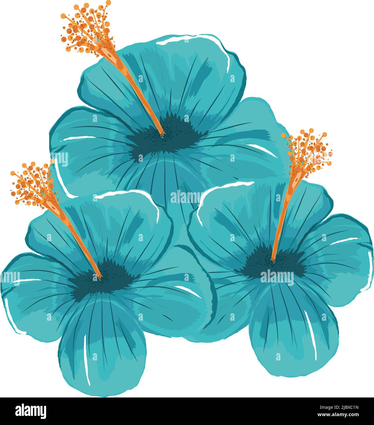 tropical flowers icon Stock Vector Image & Art - Alamy