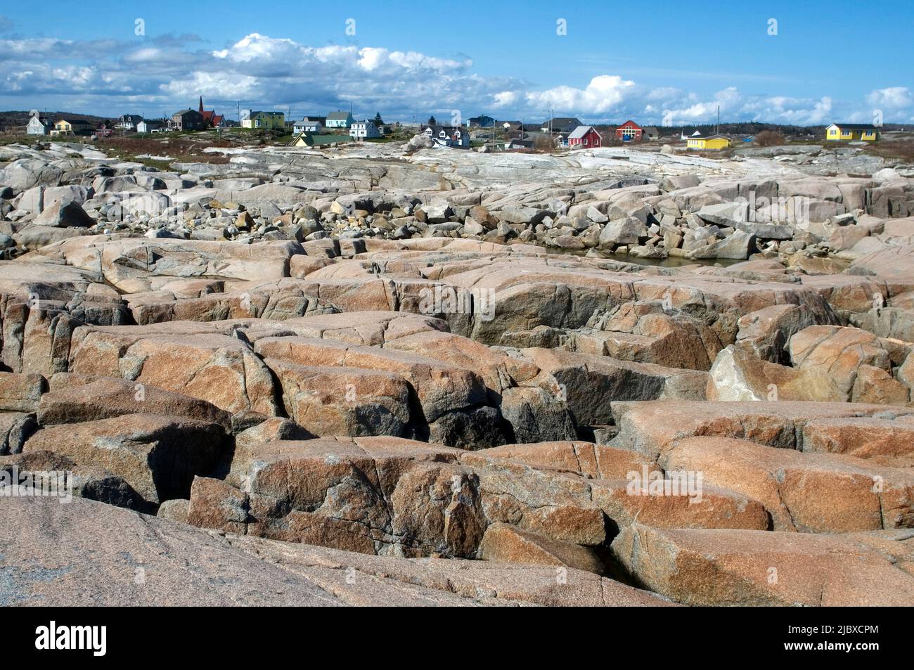 Rocks of Peggy's cove, Nova Scotia, Canada Stock Photo - Alamy