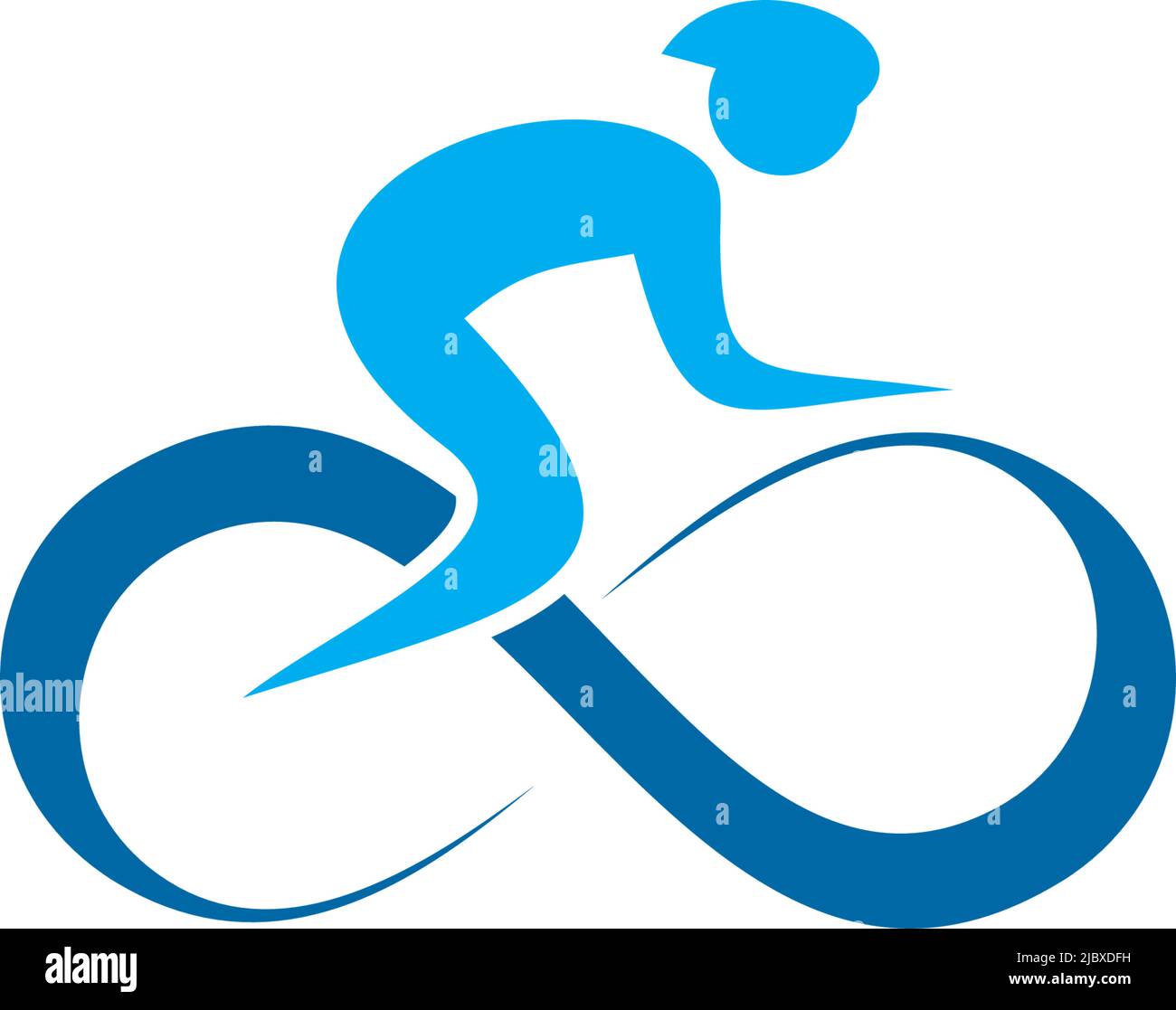 Bicycle icon logo design inspiration vector illustration template Stock ...