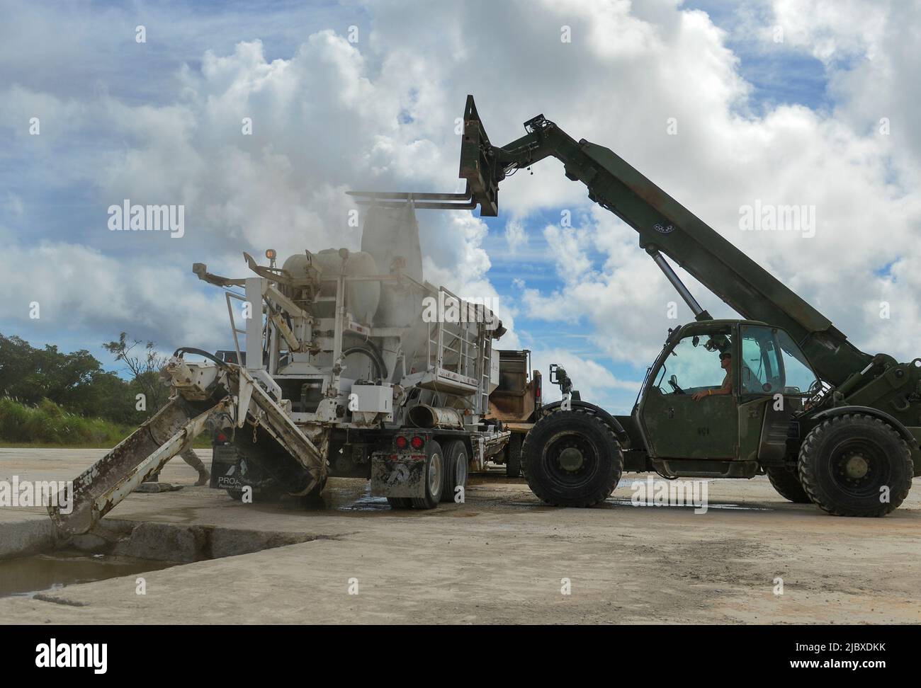 ANDERSON AIR FORCE BASE, Guam (June 8, 2022) Seabees assigned to Naval ...