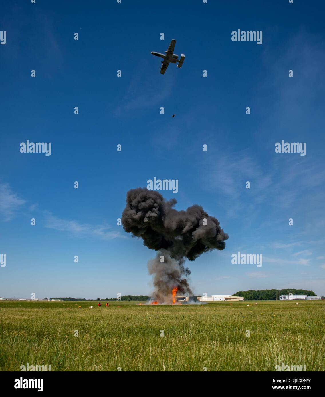 An A-10C Thunderbolt II aircraft, assigned to the 163rd Fighter ...