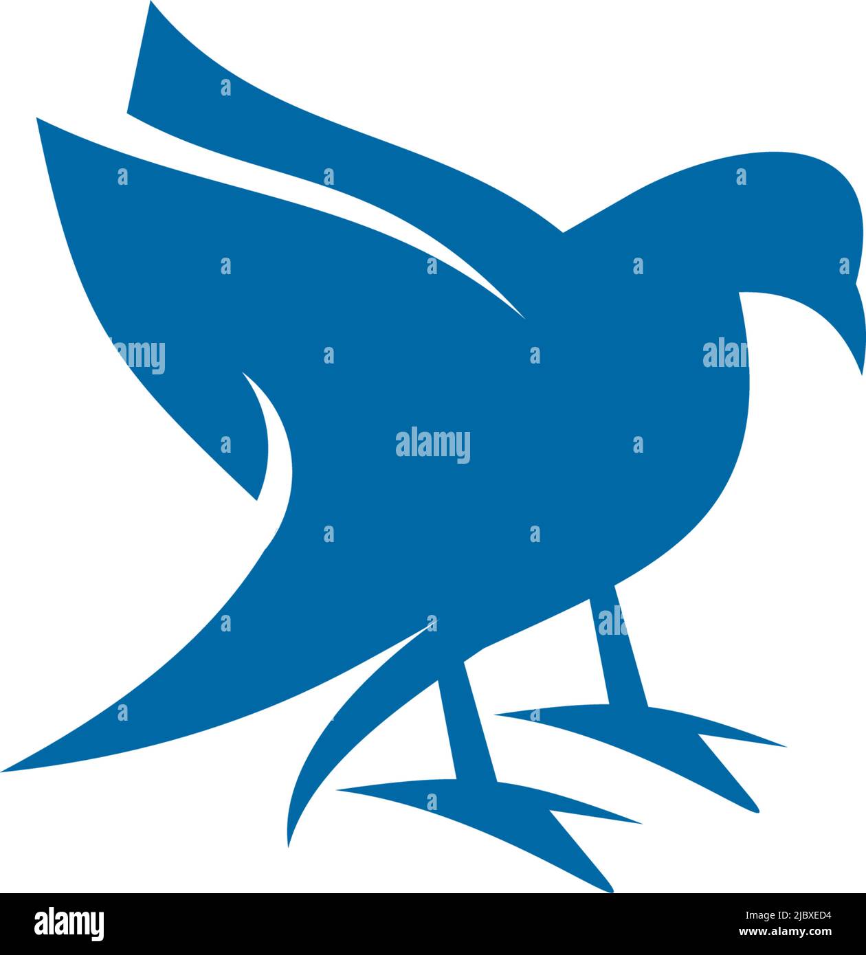 Origami bird icon logo design vecto illustration template Stock Vector ...