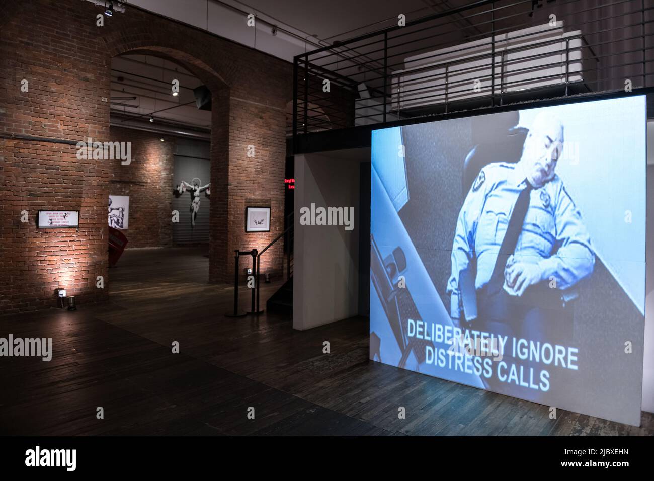 Seattle, USA. 8 Jun, 2022. BanksyLand Unauthorized and Unmasked. The ...